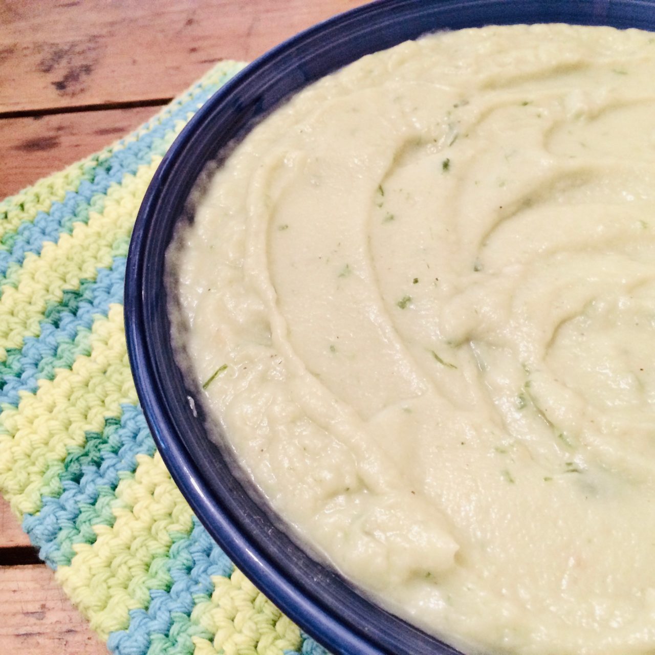 Cauliflower Mash with Scallions - Kathryn Matthews