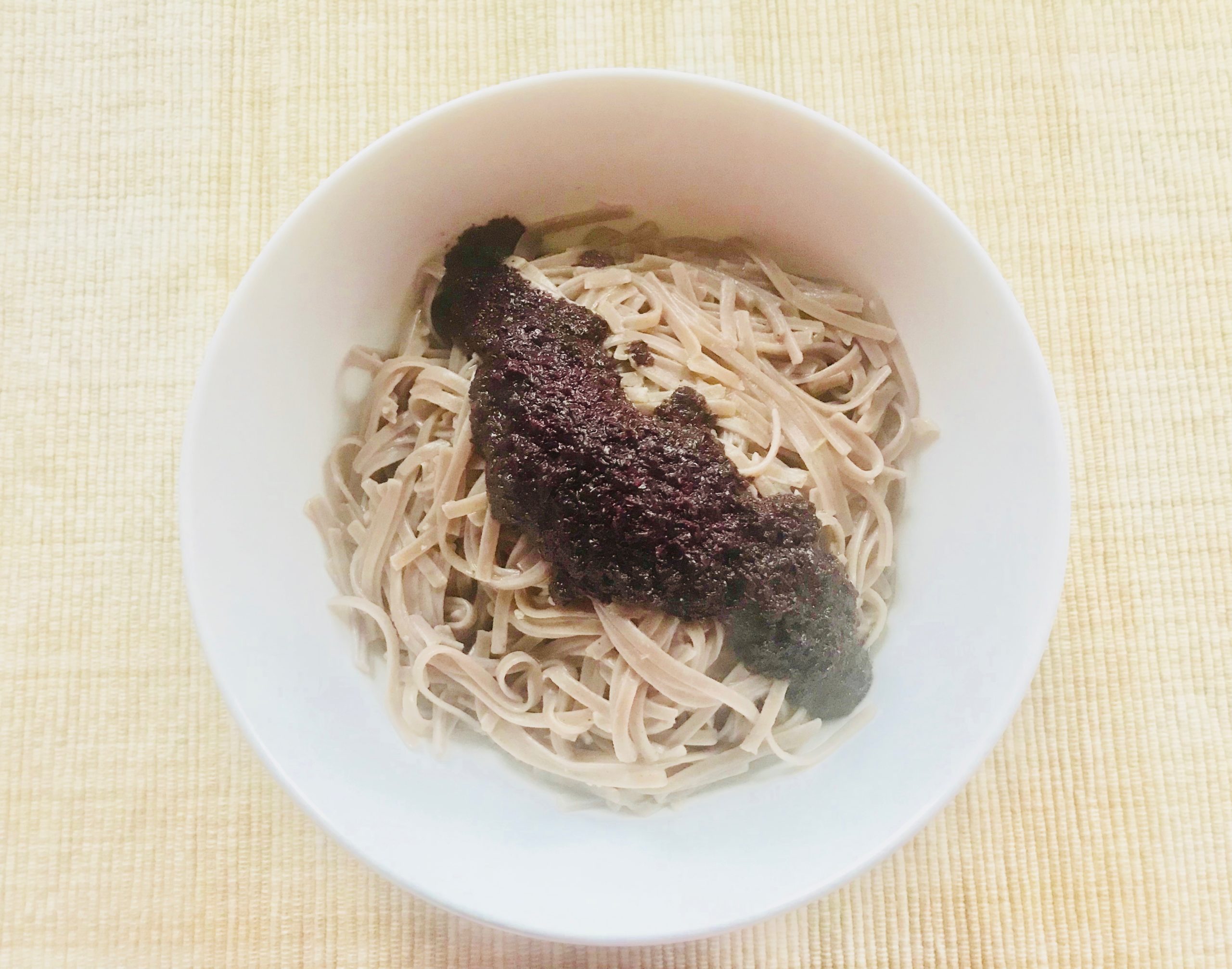 Shiso Pesto and 100% Buckwheat Noodles - the nourished epicurean